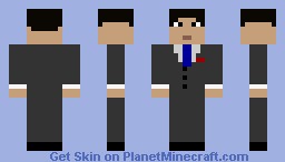 Asian Buisness Man Minecraft Skin