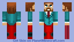 Demon Yusuke, Yu-yu Hakusho Minecraft Skin