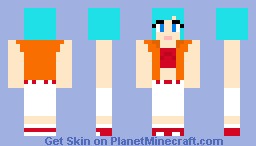 Bulma- Android Saga Minecraft Skin