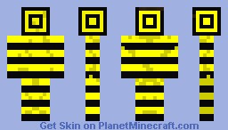 bumble bee Minecraft Skin