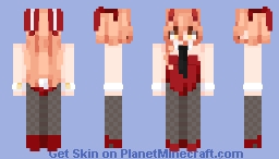 bunny Power | Chainsaw Man Minecraft Skin