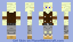 Joshua Graham the Burned Man Minecraft Skin