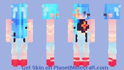 Burning Tidal Waves | CE? Minecraft Skin