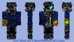 burnt/roasted SAAAAAAANSSS Minecraft Skin