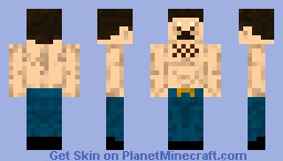 Burt Reynolds Minecraft Skin