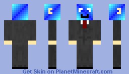 3d face man Minecraft Skin