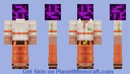bw orange ashswag Minecraft Skin