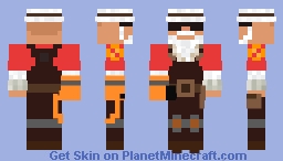 Uncle Dane the Engie Main Minecraft Skin