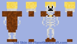 Skeleton king Minecraft Skin