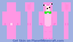 Chuckles the Pink Pretty Bunny Minecraft Skin