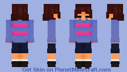 Frisk - Undertale Minecraft Skin