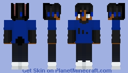 Black Bunny Minecraft Skin