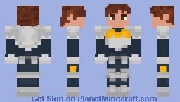 Robert Robertson Mecha man Mask off (Dispatch video game) Minecraft Skin