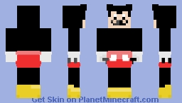 Mickey Mouse Minecraft Skin