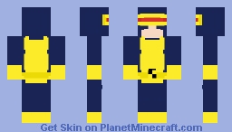 Classic X-Men - Cyclops Minecraft Skin