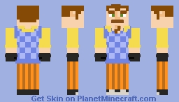 Hello Neighbor Minecraft Skin