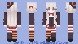SchoolGirl Minecraft Skin