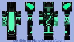 Aether lightning Knight Minecraft Skin