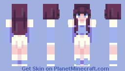 Bella Blue Minecraft Skin