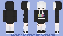 Cute Chibi girl Minecraft Skin