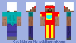 sticker suit Minecraft Skin
