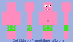 Patrick Star Minecraft Skin