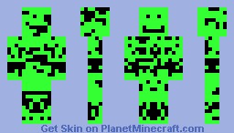cactus man Minecraft Skin