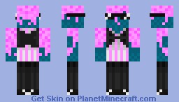 Blueberry Cake Man Minecraft Skin