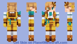 Cambam010 - MCC: The Copper Crown Yellow Yaks Minecraft Skin