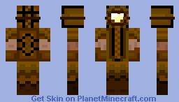 camera man Minecraft Skin