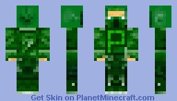Camo man Minecraft Skin