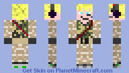 Camo andy Minecraft Skin