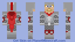 Candle Knight (Crimson) Minecraft Skin