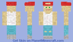Baseball Cap Man Minecraft Skin