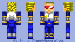 Captain Commando Minecraft Skin
