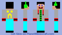 clock Minecraft Skin