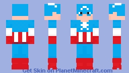 Captain America (1941) - Marvel Minecraft Skin