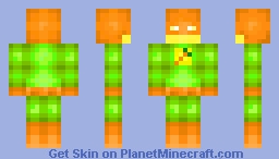 Captain Carrot!! Minecraft Skin