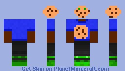 captaine cookie Minecraft Skin