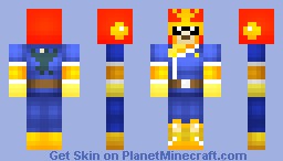 Captain falco Minecraft Skin