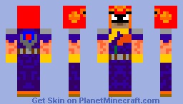 Captain Falcon Minecraft Skin