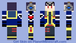 Captain kaizo (remake) Minecraft Skin