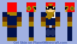 Captain Falcon Minecraft Skin