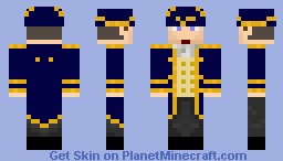 Captain Minecraft Skin