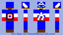 captain a Minecraft Skin