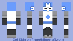 Blue Knight Minecraft Skin