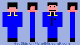Captain Jonathan Archer-Star Trek Enterprise Minecraft Skin