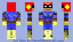 Captain Falcon Minecraft Skin