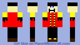 captain of an old navy ship Minecraft Skin