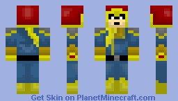 Captain Falcon Minecraft Skin